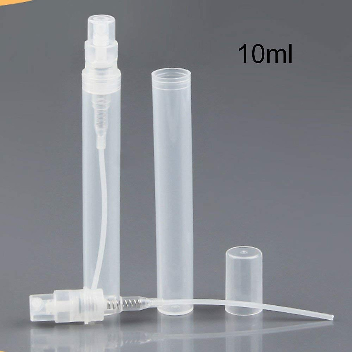 5Pcs/Pack Frosted Plastic Tube Empty Refillable Perfume Bottles Spray for Travel and Gift,Mini Portable pen