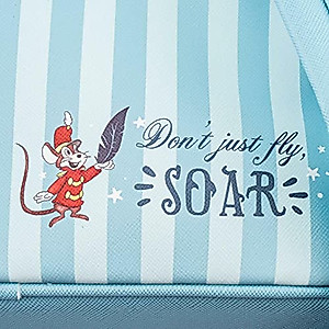 Loungefly Disney Dumbo 80th Anniversary Don't Just Fly Soar Womens Double Strap Shoulder Bag Purse