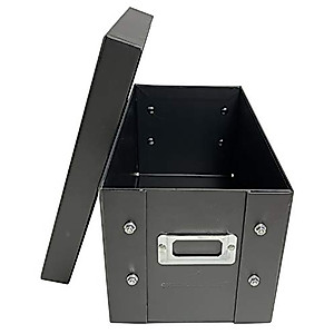 CheckOutStore 1 Black Stamp & Die Craft Storage Pocket Box