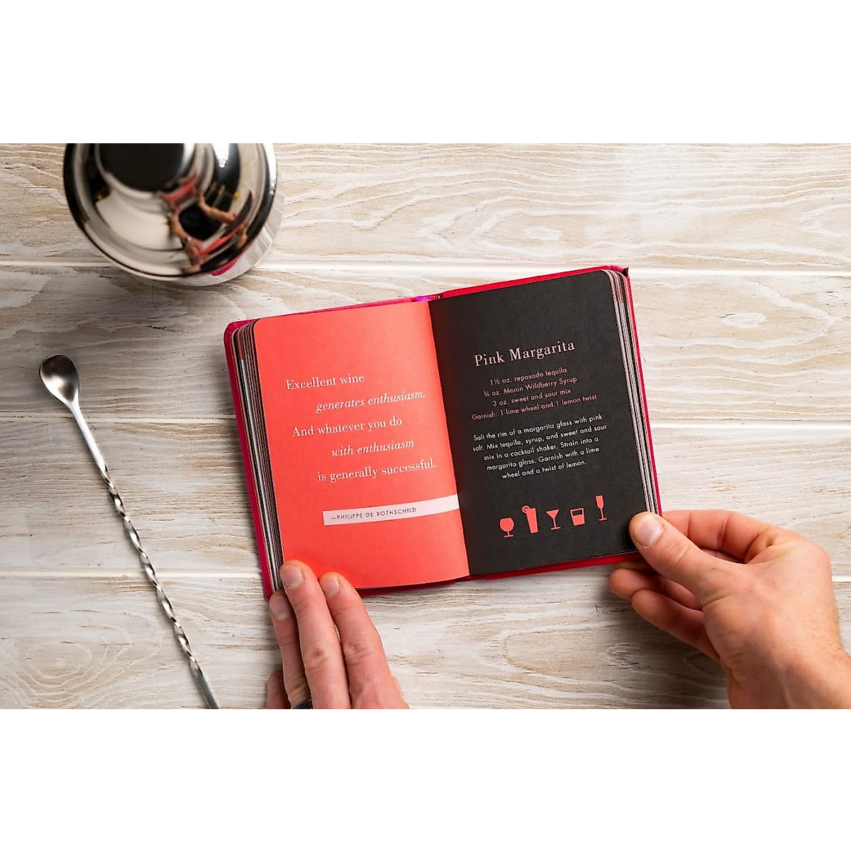 The Little Pink Book of Cocktails: The Perfect Ladies' Drinking Companion (Fabulous Cocktail Recipes For Ladies)