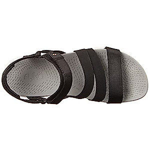 Ryka Women's Keystone Sandal Black 9 M