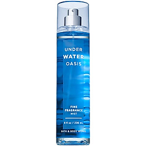 Bath and Body Works Underwater Oasis Fine Fragrance Mist 8 Fluid Ounce (2018 Edition)
