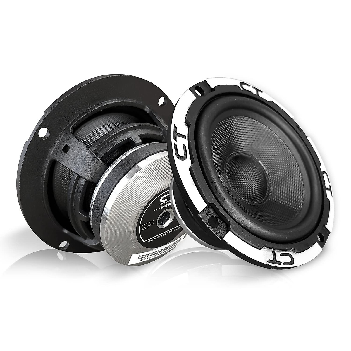 CT Sounds Meso 6.5” 500 Watt 3-Way Premium Component Car Speaker Set