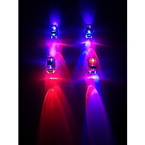 Track Cars Compatible with Magic Tracks and Neo Tracks Light Up Racing Track Accessories with 5 Flashing LED Lights Glow in The Dark Best toys for Boys and Girls ( 3 Pack )