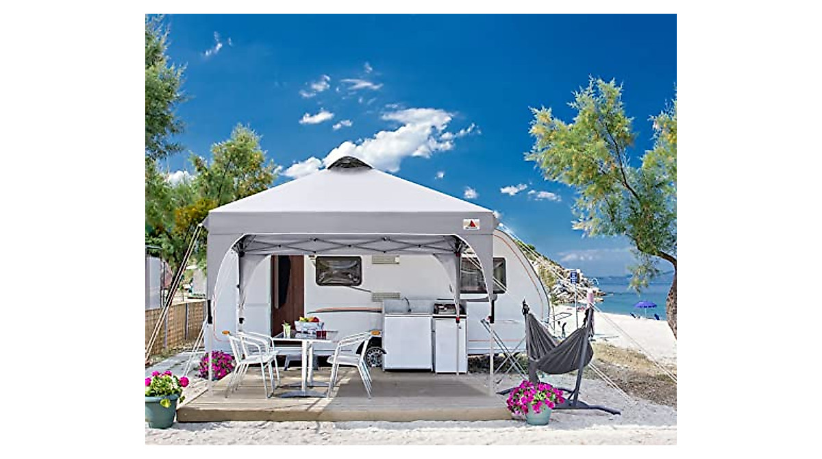 ABCCANOPY 10x10 Outdoor Pop Up Canopy Tent - Easy Setup & Weatherproof ...