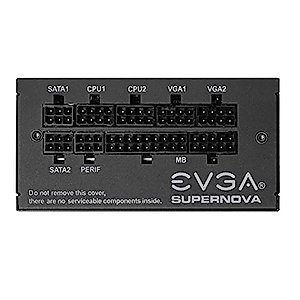 EVGA SuperNOVA 850 GM, 80 PLUS Gold 850W, Fully Modular, ECO Mode with FDB Fan, 10 Year Warranty, Includes Power ON Self Tester, SFX Form Factor, Power Supply 123-GM-0850-X1