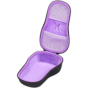 khanka Hard Travel Case Replacement for DYMO COLORPOP Color Label Maker | LabelManager 160 Portable Label Maker (Internal Purple)