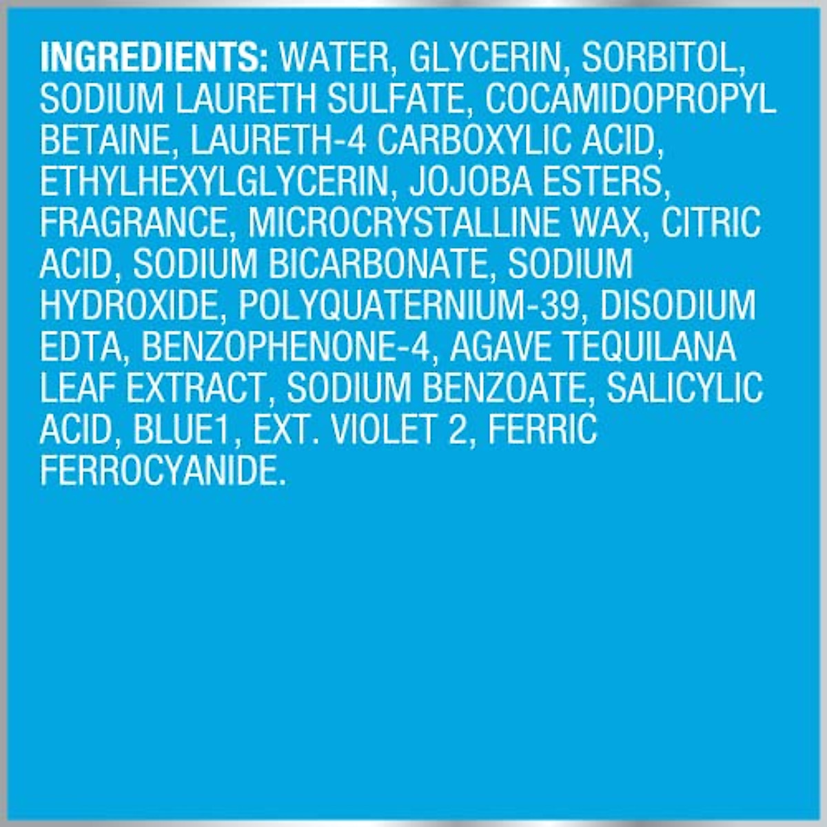Bioré Daily Blue Agave + Baking Soda Balancing Pore Cleanser, Liquid Cleanser for Combination Skin, to Penetrate Pores & Gently Exfoliate Skin, 6.77 Ounce