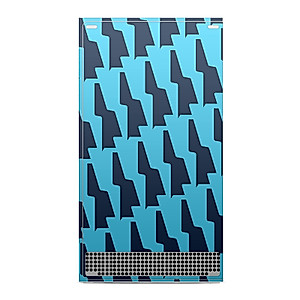 Head Case Designs Officially Licensed Manchester City Man City FC City Pattern Logo Art Vinyl Sticker Gaming Skin Decal Cover Compatible With Xbox Series S Console and Controller Bundle