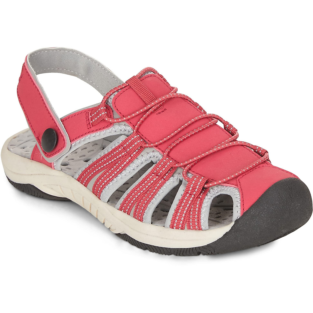 Khombu Women's Create Sandals, Red, 7