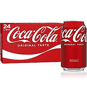 Coca Cola Original, 12 Fl Oz Cans, 24 Pack