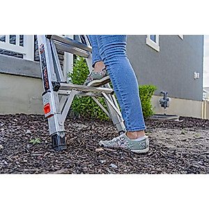 Little Giant Ladders, Epic, M22, 22 foot, Multi-Position Ladder, Aluminum, Type 1A, 300 lbs weight rating, (16822-818)