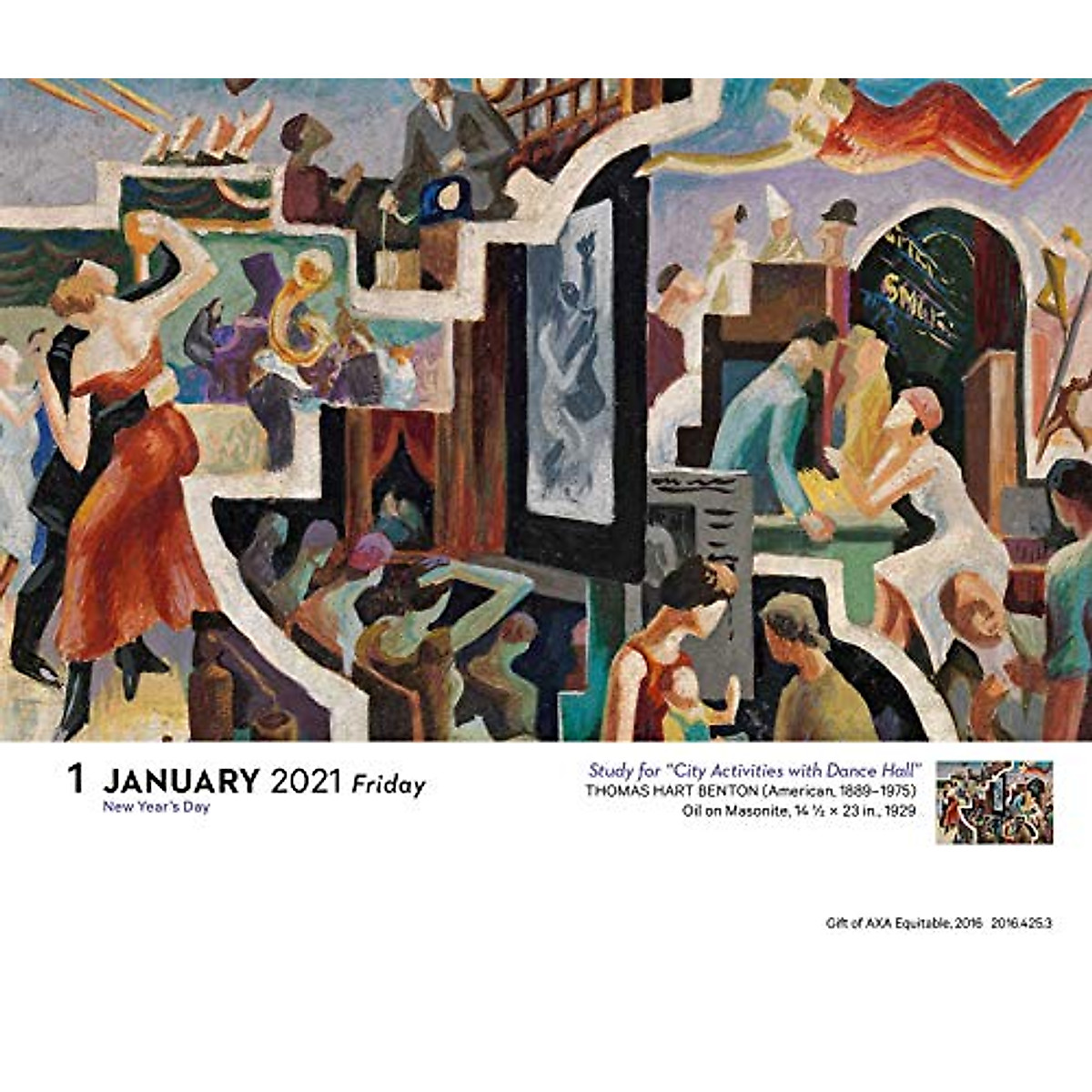 Art: 365 Days of Masterpieces 2021 Desk Calendar