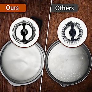 Simple Deluxe Automatic Milk Frother, 4-in-1 Electric Milk Steamer, 250ml/8.4oz Hot and Cold Milk Foam Maker and Milk Warmer for Latte, Macchiato, Cappuccinos, Classic Black