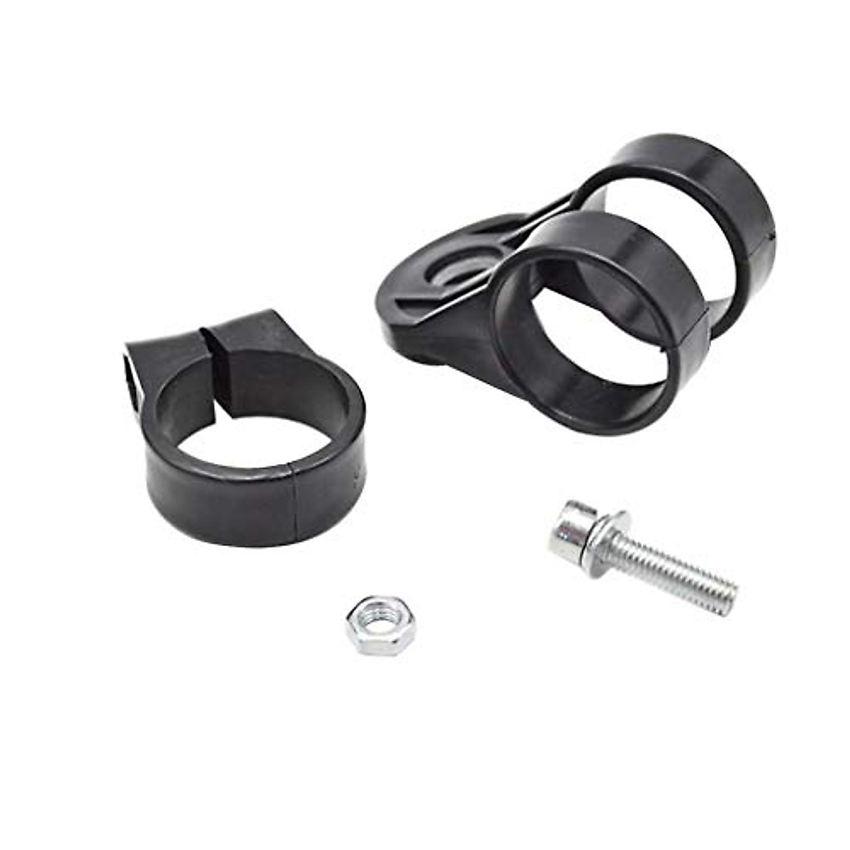Weed Eater Trimmer Shaft Clamp - Weed Wacker Shoulder Strap Drive Straight Shaft Tube Mount Clamp - Trimmer Replacement Shaft Boom Clamp for Trimmer Harness Shoulder Strap Garden Lawn Cutter (D-28MM)