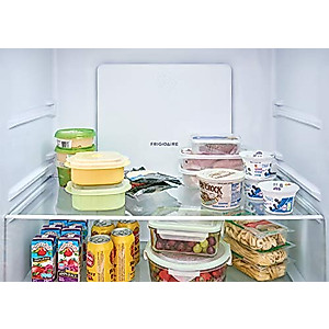 Frigidaire 17.4 Cu. Ft. 4 Door Refrigerator in Brushed Steel with Adjustable Freezer Storage