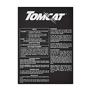 Tomcat Mouse Killer Disposable Bait Station - Advanced Formula: Child and Dog Resistant, Indoor and Outdoor Use, 2 Count, Pre-Filled, 2 oz.