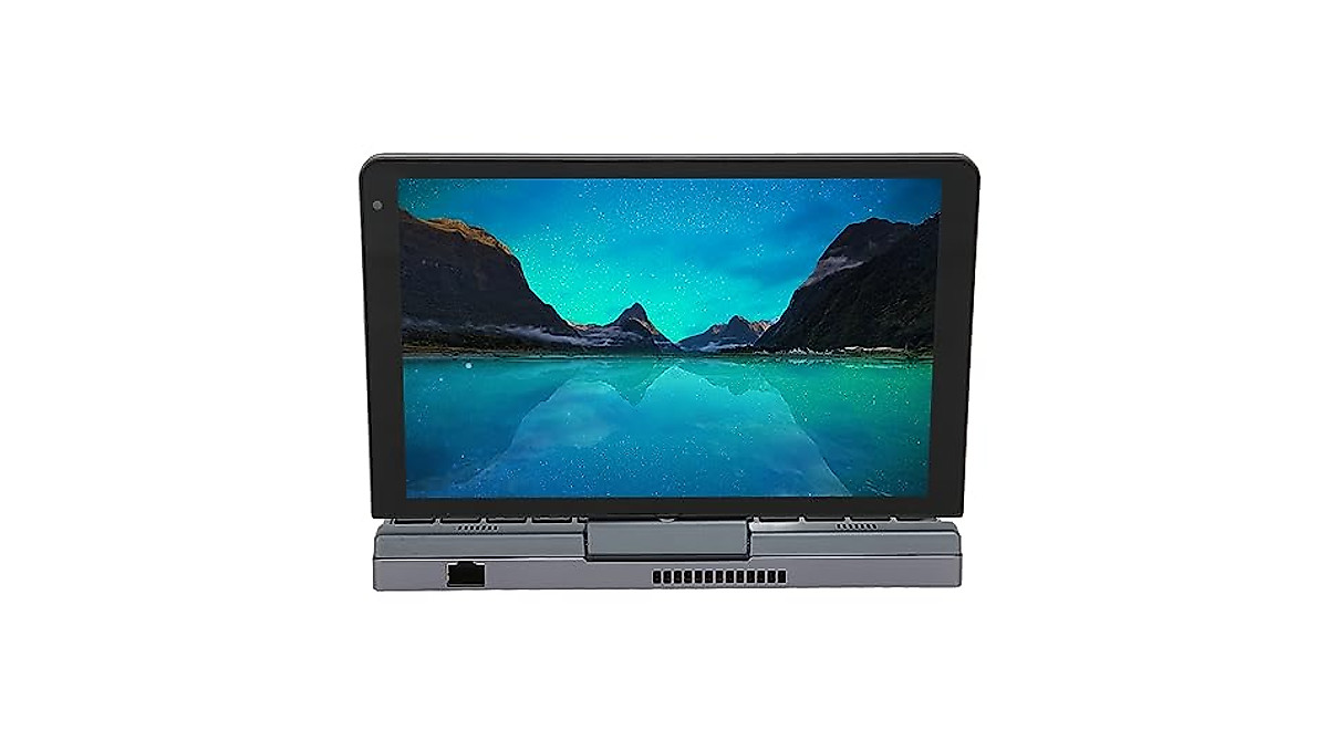 Jopwkuin Foldable Mini Laptop, 8 Inch Laptop PC Full Featured 180 ...