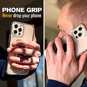 Scooch Wingback Pop Up Phone Grip, Kickstand, and Phone Holder Bundled Wingmount Universal Magnetic Car Mount for Any Phone