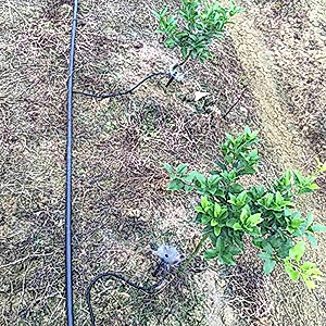 YFQHDD 10pcs drip Irrigation Adjustable Sprinkler Spray Garden Plants Watering Nozzle 360 Degree Drippers Maintenance Equipment