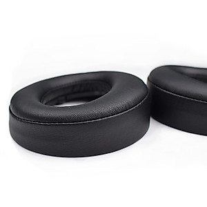 MOLGRIA Replacement Ear Pads, Earpads Cushion Cover for Sony PS3 PS4 Gold Wireless Playstation 3 Playstation 4 Headset 2018 Version CECHYA-0080 Stereo 7.1 Virtual Surround Headset(Black)
