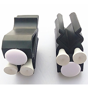 A99 2pcs Golf Bag Clip On Putter Clamp Holder Putting Organizer Club Ball Marker