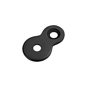 Figure 8 Fastener, Heavy Duty Table Top Fasteners, Desktop Clips Tabletop Connector Bracket (Black) (20) (40)