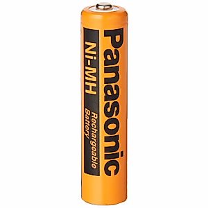 8 Pack Panasonic NiMH AAA Rechargeable Battery for Cordless Phones,Orange
