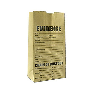 Crime Scene Paper Evidence Bags (Small)