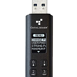 DataLocker Sentry K300 Encrypted Keypad Micro SSD 32GB Flash Drive