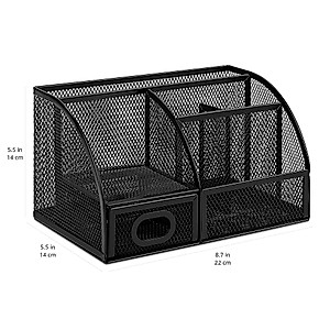 Amazon Basics Mesh Pen Holder and Organizer