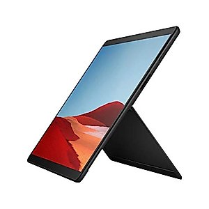Microsoft Surface Pro X KJK-00001 13" 128GB, Black (Renewed)