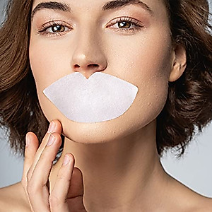 Lip Exfoliator Scrub and Moisturizer - Vegan 4-in-1 Lip Moisturizer for Very Dry Lips, Volume, Enhancing Color, Reducing Fine Lines and Wrinkles - Hydrating Lip Plumper Masks Made in the USA - 30 Pack