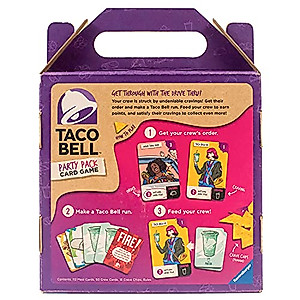 Ravensburger Taco Bell Party Pack Card Game for Ages 8 & Up – A Fun and Fast Party Card Game