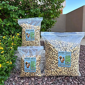 Desert Valley Premium in-Shell Peanuts - Wild Bird - Wildlife Food, Squirrels, Chipmunks, Cardinals, Jays & More (5-Pounds)