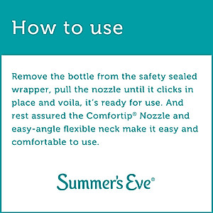 Summer's Eve Douche Fresh Scent 4.5 oz Size (Pack of 2) pH Balanced, Dermatologist & Gynecologist Tested