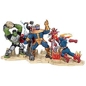 Zoteki Avengers Series 1-4” Thor Collectible - Inspired by ‘Infinity’ - Collect Them All: Fan Favorite Characters Iron Man, Hulk, Captain America, Captain Marvel, Thanos, Mystery Chase Variant