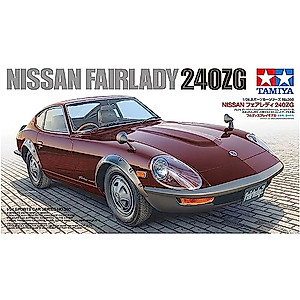 Tamiya 24360-000 24360 1:24 Nissan Fairlady 240ZG Faithful Replica, Model Making, Plastic kit, Crafts, Hobby, Model kit, Assembly, unpainted