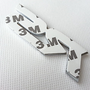 Zorratin RS Decal pre-adhesive 3D Metal Emblem Badge for Chevy Camaro Blazer Toyota PZ037 75312