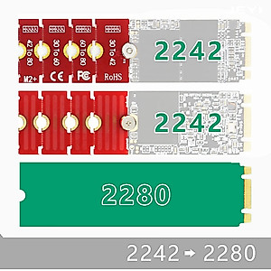 JEYI M2 M2PLUS NGFF NVME m. 2 Extended Transfer 2230, 2242, 2260, 2280 M2 Change Long Size NVME NGFF M.2 U.2 M3 M.3 SSD
