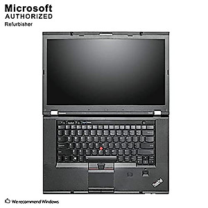 Lenovo T530 15.6 Inch Business Laptop NoteBook Intel Quad Core i5-3320M 8GB Ram 500GB Hard Drive WIFI Windows 10 Pro (Renewed)