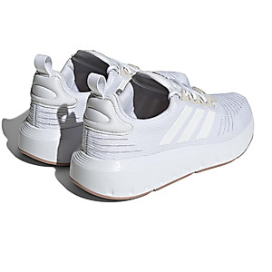 adidas womens Swift Run23 White/White/Gold Metallic 7.5
