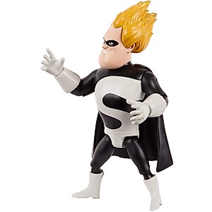 Mattel Disney Pixar The Incredibles Action Figure, Syndrome Collectible Toy in Signature Look, 7.25-inch with Movable Joints