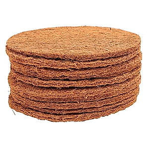 HEEPDD Breathable Dry Grass Mattress, 10Pcs Replacement Bird Nesting Pads Breeding Nests Bird Eggs Mat Coconut Fiber Mat