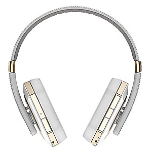 Ghostek soDrop Pro Wireless Headphones Headset Active Noise Canceling HD Hi-Def Audio Technology Hi-Fi Stereo Crystal Clear Sound Enhanced Foldable Built in Microphone (White)