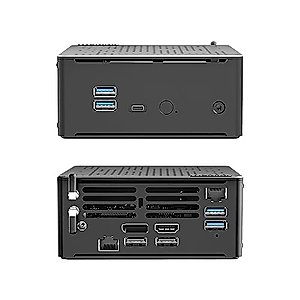 WEIDIAN Mini Complete PC, Mini PC Windows 11 Pro, Core i9-10980HK 64GB DDR4 RAM 512GB NVME SSD 1TB HDD,Mini Computer Windows 11, Micro PC, Micro Computer Support Dual Display, 4K HD, BT5.2 and WiFi6