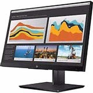 HP 21.5-Inch Screen LED-lit Monitor Space Silver/Black Pearl Chin/Die-Cast Aluminum Base with Black Pearl Paint (1JS05A8#ABA)
