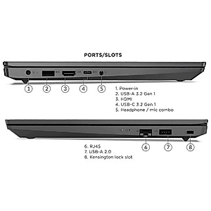 Lenovo 2023 V15 G3 15.6" FHD Business Laptop Computer, 12th Gen Intel 10 Cores i5-1235U (Beat i7-1195G7), 16GB DDR4 RAM, 1TB PCIe SSD, 802.11AC WiFi, Bluetooth 5.1, Windows 11 Pro, AZ-XUT Cable