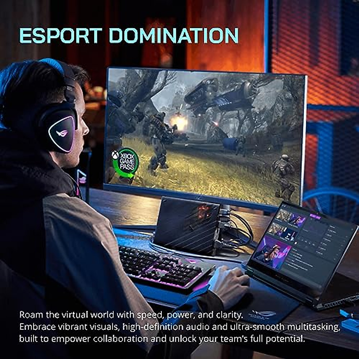 Asus ROG Flow Touchscreen Laptop, 13.4'' WUXGA 1920x1200 Display, AMD Ryzen 7 6800HS, 16GB LPDDR5 RAM, 1TB SSD, NVIDIA GeForce RTX 3050, Backlit Keyboard, Win 11 Pro, Black, 32GB USB Card