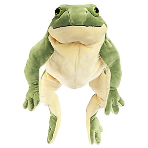 Ice King Bear Plush Giant Frog Stuffed Animal Soft Toy, 22 Inches Large, Green